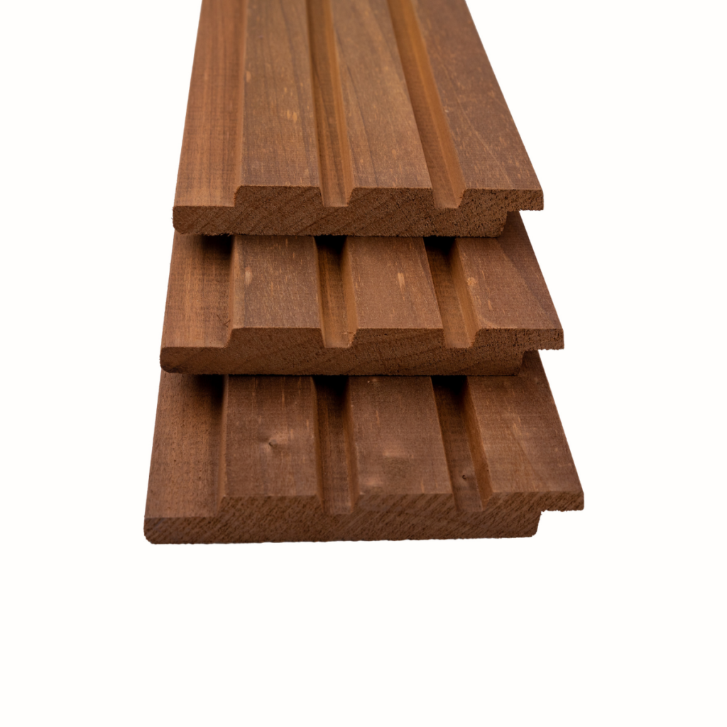 Thermo Populier Triple Rhombus | Houten gevelbekleding